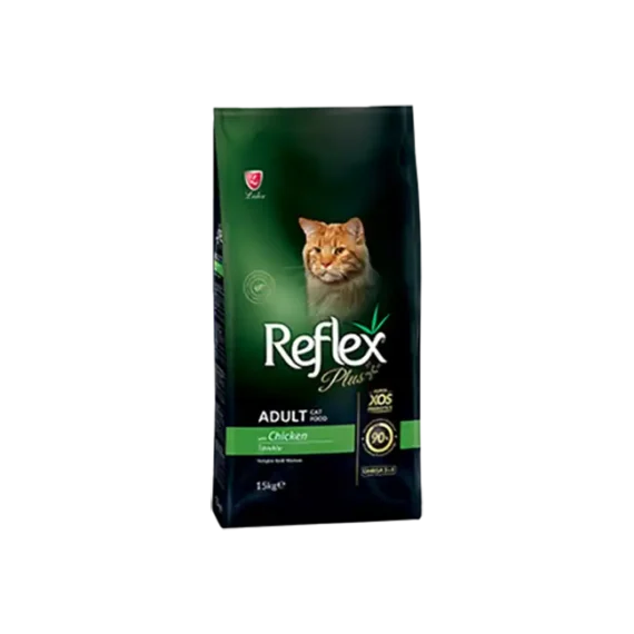 Reflex Plus Chicken Adult Dry Cat Food (15kg) - Pet Town BD