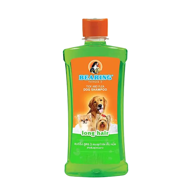 Bearing Tick & Flea Dog Shampoo Long Hair (600ml) - Pet Town BD